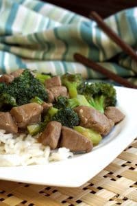 Easy Beef and Broccoli with Venison Stir Fry • Curious Cuisiniere