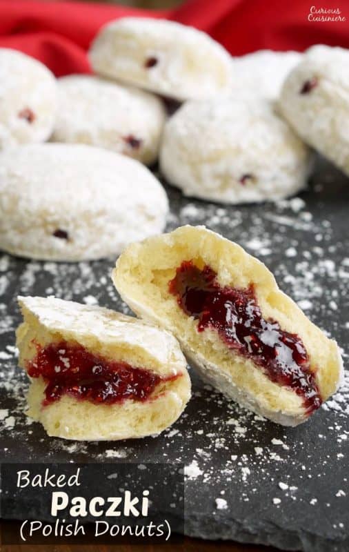 Baked Paczki (Polish Donuts) • Curious Cuisiniere