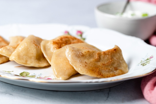 Basic Polish Pierogi Dough with Three Fillings Dough and Three Fillings ...