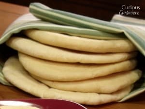 Easy Greek Flatbread Recipe • Curious Cuisiniere