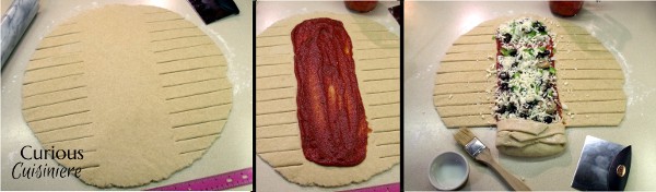 Mummy Calzone Pizza • Curious Cuisiniere