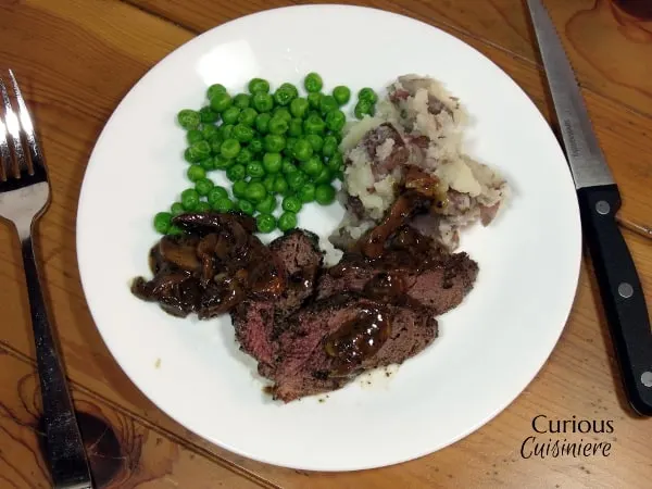 Juniper Crusted Venison Tenderloin • Curious Cuisiniere