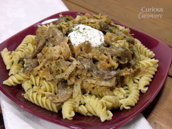 Lazanki (Polish Cabbage and Noodles) • Curious Cuisiniere