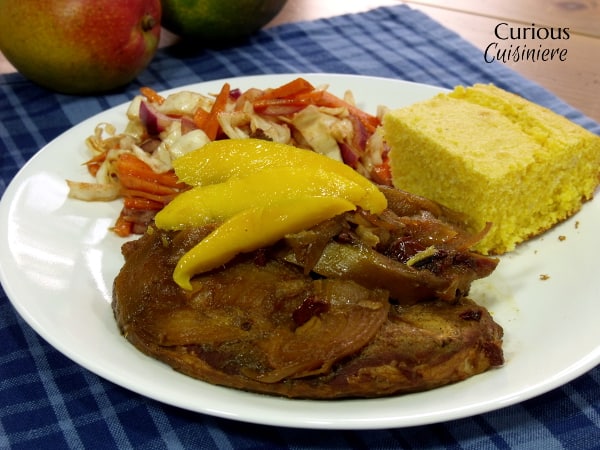 Chipotle Mango BBQ Sauce With Slow Cooker Pork Chops • Curious Cuisiniere