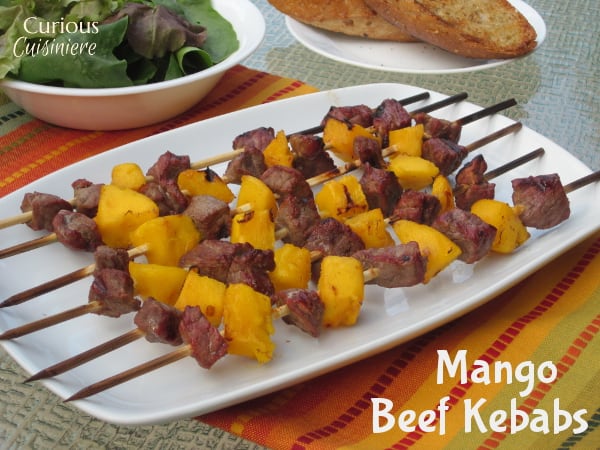 Beef and Mango Kebabs • Curious Cuisiniere
