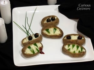 Monster Mash Halloween Potatoes • Curious Cuisiniere