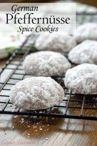 Pfeffernüsse (German Spice Cookies) • Curious Cuisiniere