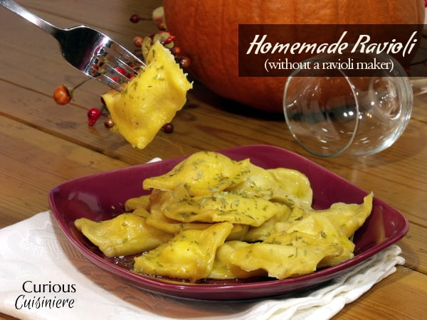 Homemade Ravioli • Curious Cuisiniere
