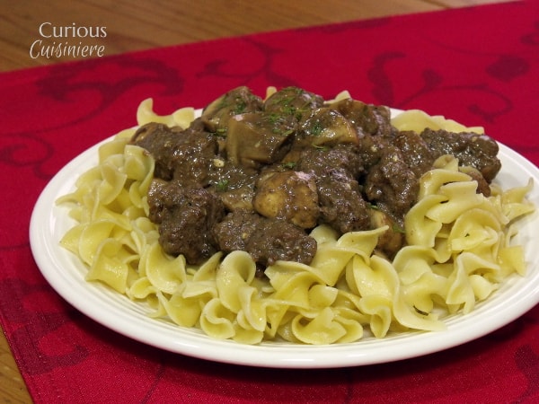 Russian Beef Stroganoff • Curious Cuisiniere