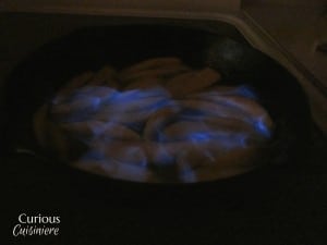 Mangas Flambada (Mango Flambe) • Curious Cuisiniere