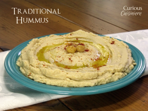 Traditional Hummus • Curious Cuisiniere