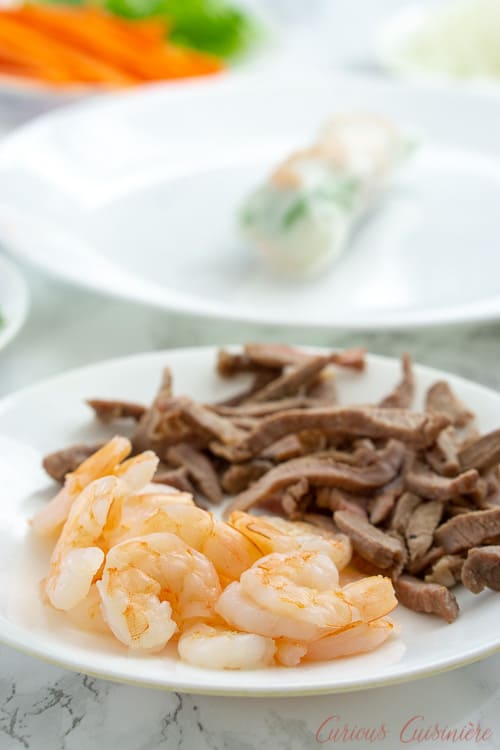 Vietnamese Fresh Spring Rolls Recipe • Curious Cuisiniere