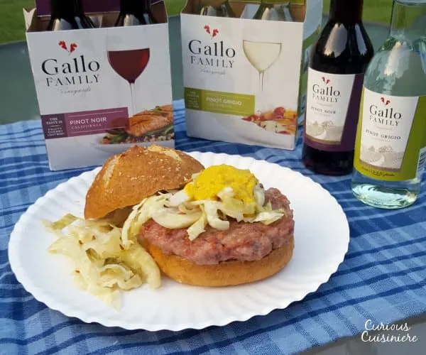 The Brat Burger • Curious Cuisiniere