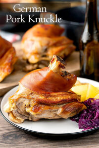 Schweinshaxe (German Pork Knuckle) • Curious Cuisiniere