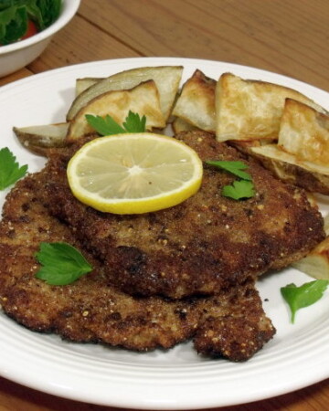 Traditional German Pork Schnitzel • Curious Cuisiniere