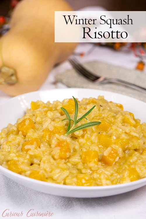 Risotto alla Zucca (Winter Squash Risotto) • Curious Cuisiniere