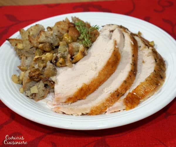 French Herb Roasted Turkey with Languedoc Wine Pairing • Curious Cuisiniere