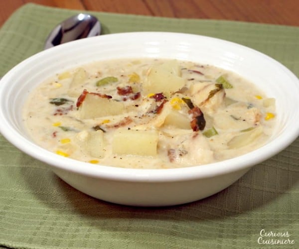 New England Seafood Chowder • Curious Cuisiniere