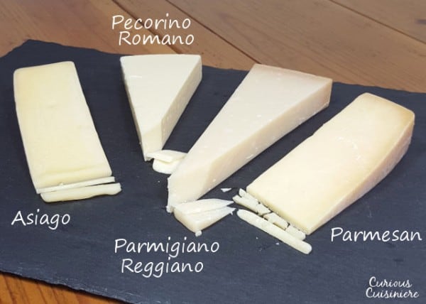 What's The Difference Between Parmesan, Romano, and Asiago Cheese ...