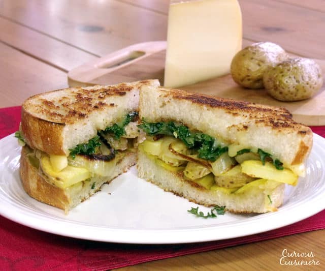 Grilled Raclette Cheese Sandwich • Curious Cuisiniere