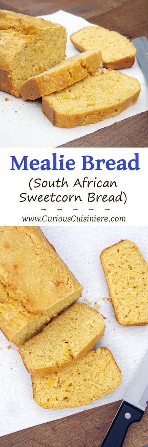 Mealie Bread (South African Sweetcorn Bread) • Curious Cuisiniere