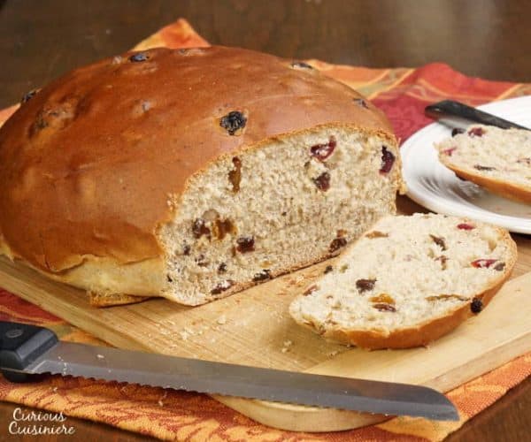 Barmbrack (Irish Halloween Bread) • Curious Cuisiniere