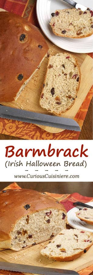 Barmbrack (Irish Halloween Bread) • Curious Cuisiniere