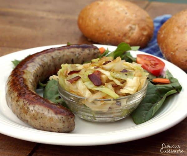 Kapusta (Polish Braised Cabbage) • Curious Cuisiniere