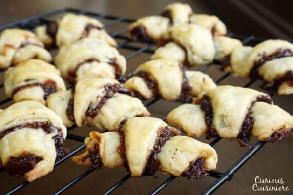 Rugelach with Two Fillings (Chocolate Raspberry and Walnut Cinnamon ...