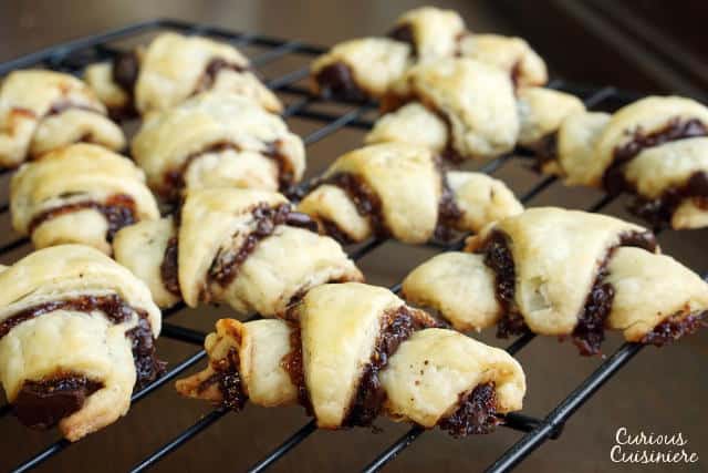 Rugelach with Two Fillings (Chocolate Raspberry and Walnut Cinnamon ...