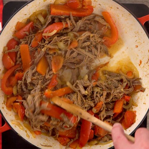 Carne Mechada (Venezuelan Shredded Beef) • Curious Cuisiniere
