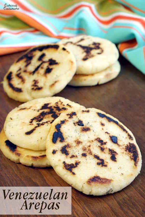 Venezuelan Arepas • Curious Cuisiniere