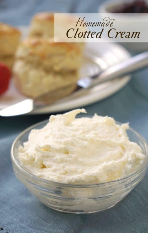 Homemade Clotted Cream • Curious Cuisiniere