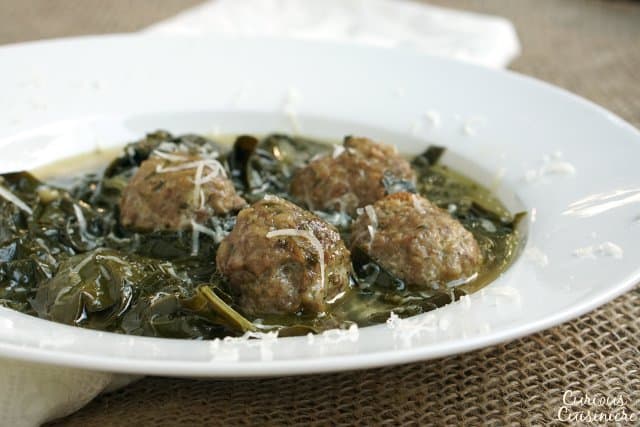 Minestra Maritata (Easy Italian Wedding Soup) Recipe • Curious Cuisiniere