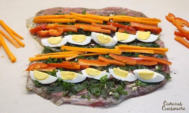 Matambre Arrollado (Argentinan Stuffed Flank Steak) Recipe • Curious ...