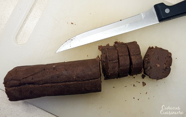 Chocolate Sable Cookies • Curious Cuisiniere