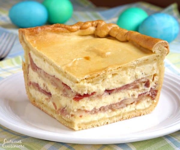 Pizza Gain (Italian Easter Pizza) • Curious Cuisiniere