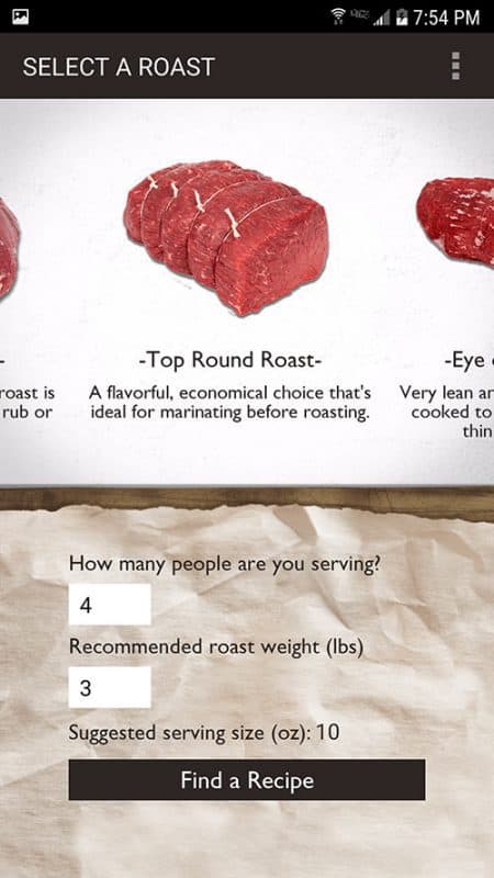 Top Round Roast Beef with Chimichurri • Curious Cuisiniere