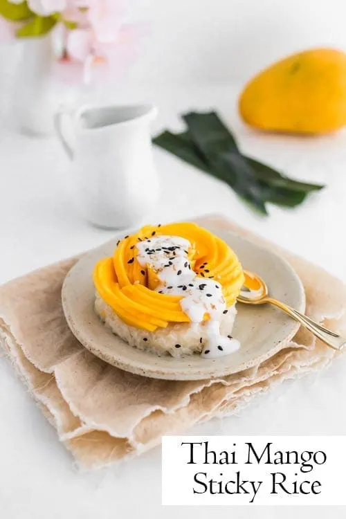 Khao Niao Mamuang (Thai Mango Sticky Rice) • Curious Cuisiniere