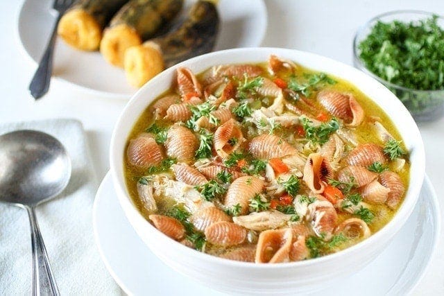 Bolivian Chicken and Noodle Soup • Curious Cuisiniere
