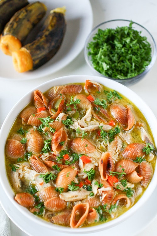 Bolivian Chicken and Noodle Soup • Curious Cuisiniere