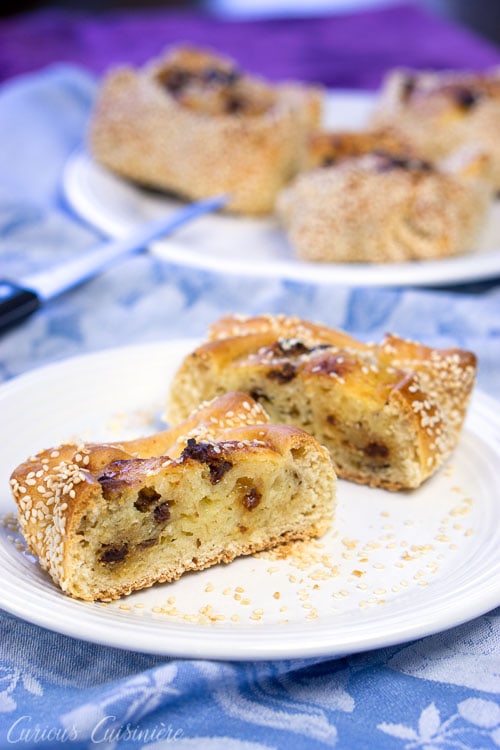 Cypriot Flaounes (Greek Easter Cheese Bread) • Curious Cuisiniere
