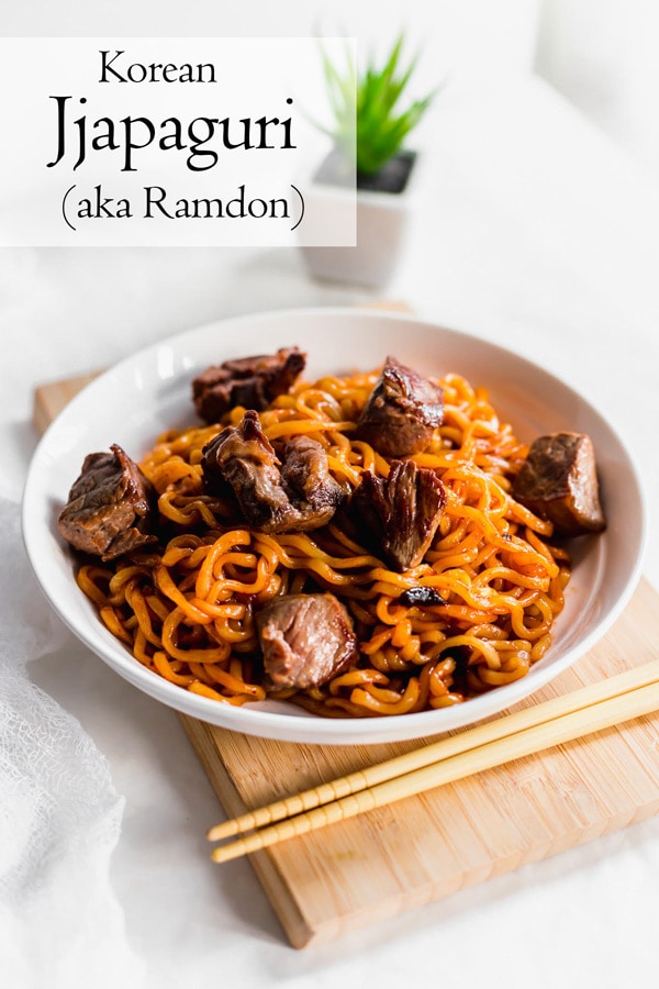 Jjapaguri (Ramdon recipe from the movie Parasite) • Curious Cuisiniere