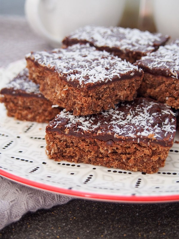 Australian Chocolate Slice • Curious Cuisiniere