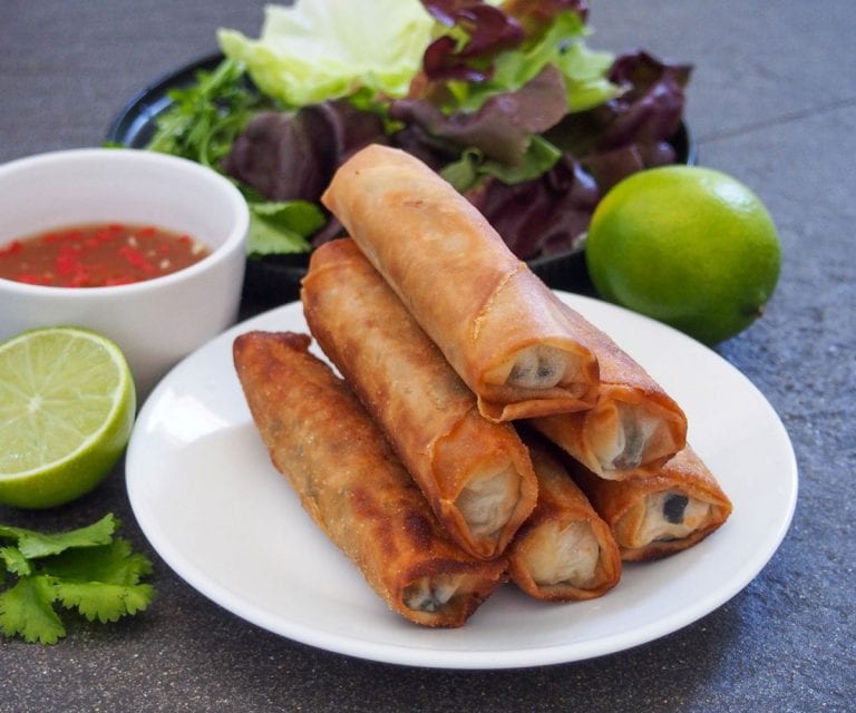 Cha Gio (Vietnamese Fried Spring Rolls) • Curious Cuisiniere