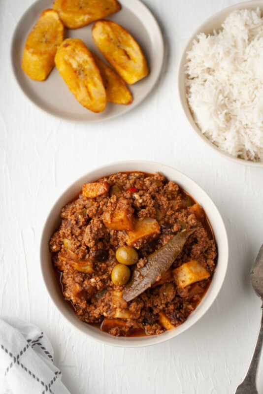 Cuban Picadillo Recipe • Curious Cuisiniere