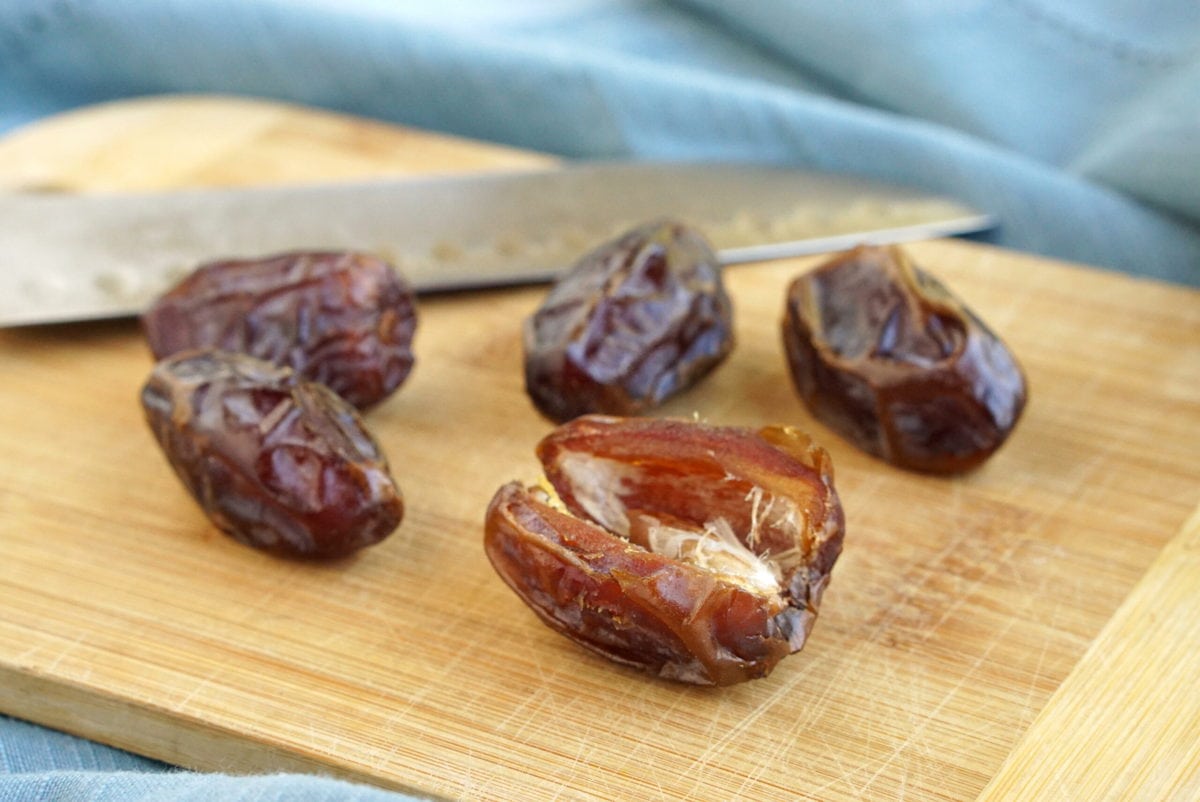 Stuffed Dates with Cream Cheese and Nuts • Curious Cuisiniere