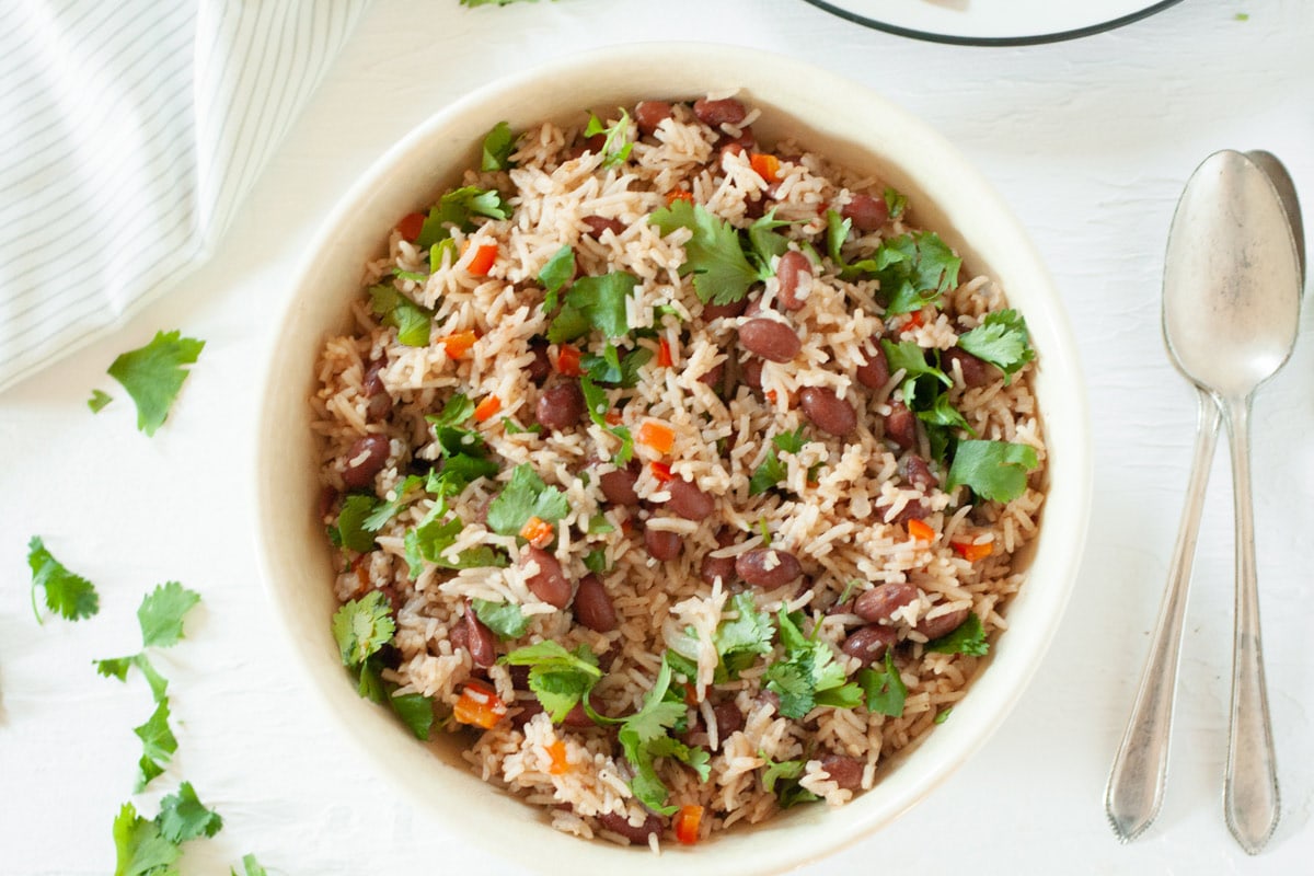 Costa Rican Gallo Pinto (Rice and Beans) Recipe • Curious Cuisiniere