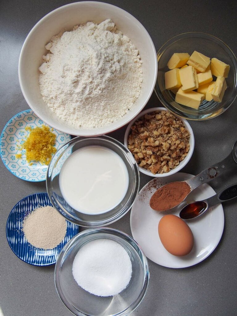 Cozonac (Romanian Sweet Bread) • Curious Cuisiniere