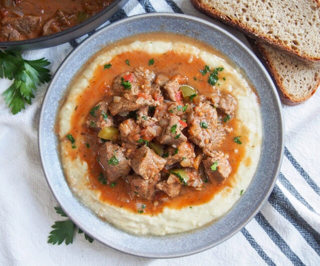 Hunkar Begendi - Sultan's Delight (Turkish Lamb Stew) • Curious Cuisiniere